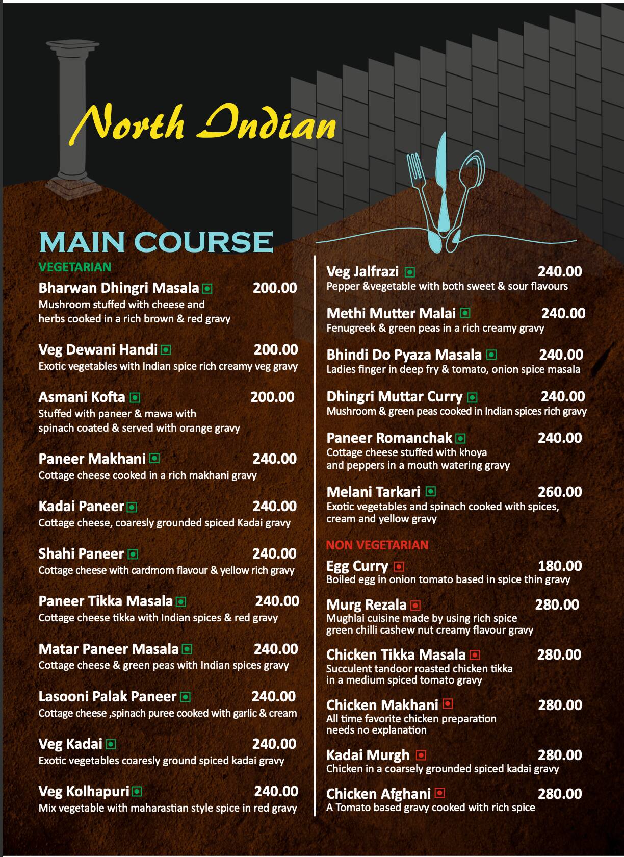 Menu at Pillar 129 Multicuisine Restaurant, Coimbatore