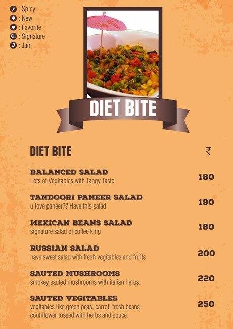 Coffee King Menu, Menu for Coffee King, Adajan Gam, Surat - Zomato