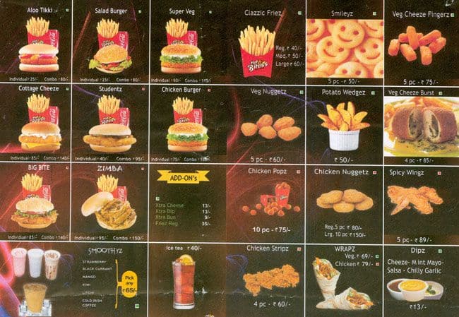 Hot Bites Menu, Menu for Hot Bites, Gutaiya, Kanpur - Zomato