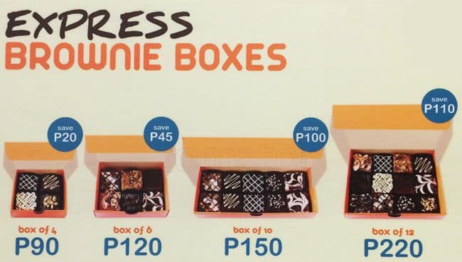 Brownies Unlimited Menu, Menu for Brownies Unlimited, North Reclamation ...