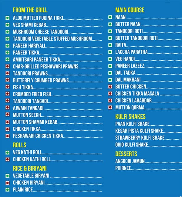 Menu of UBQ by Barbeque Nation, City Light, Surat