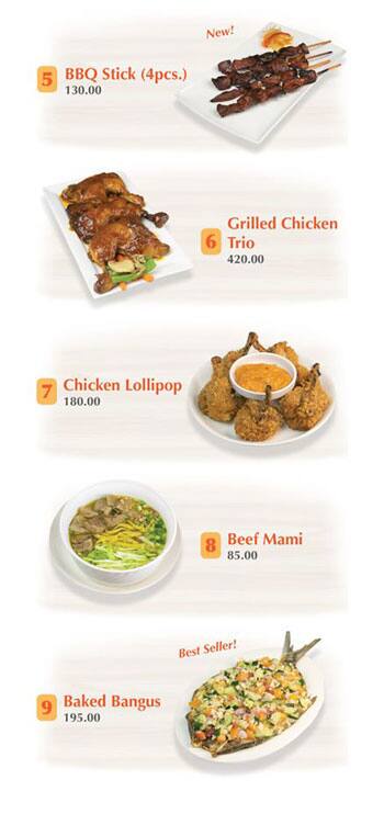 Menu at Belly Good Boneless Lechon, Pasig, Second Floor