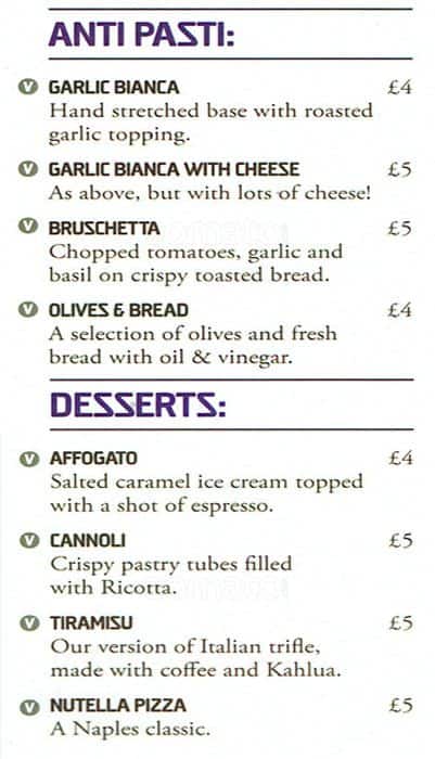 Exeter Street Bakery a London: Foto del Menu con Prezzi - Zomato UK