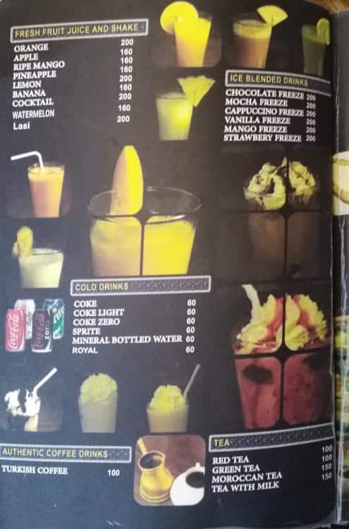 Carta de Al Batra Restaurant & Coffee Shop, Makati, 2/F Constellation ...