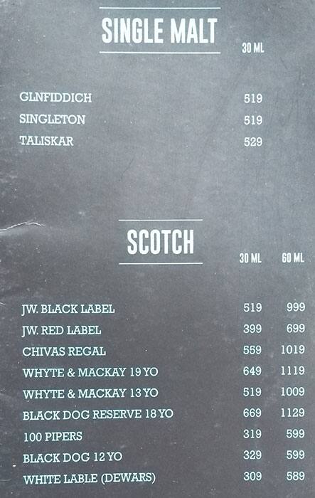 Menu at Blue shack (victoria-3), Pimpri-Chinchwad