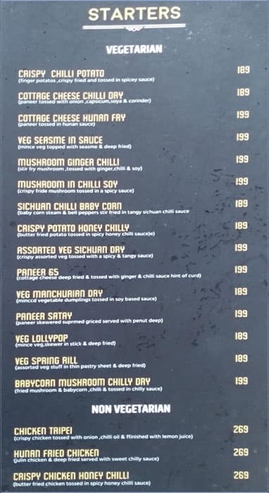 Menu at Blue shack (victoria-3), Pimpri-Chinchwad