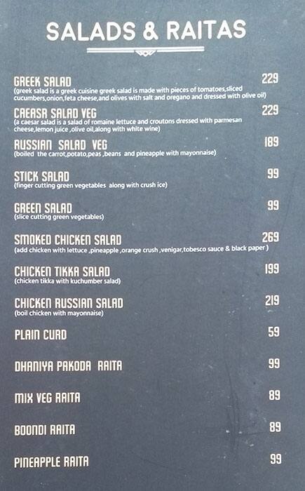 Menu at Blue shack (victoria-3), Pimpri-Chinchwad