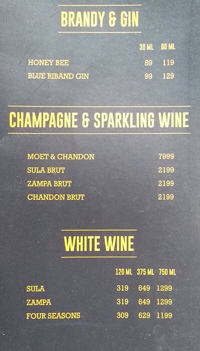 Menu at Blue shack (victoria-3), Pimpri-Chinchwad