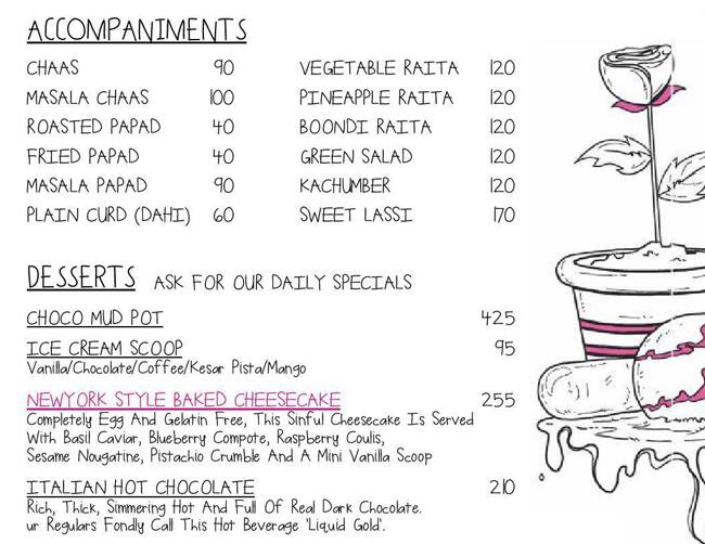 Menu at Nini's Kitchen, Ahmedabad, 9/C