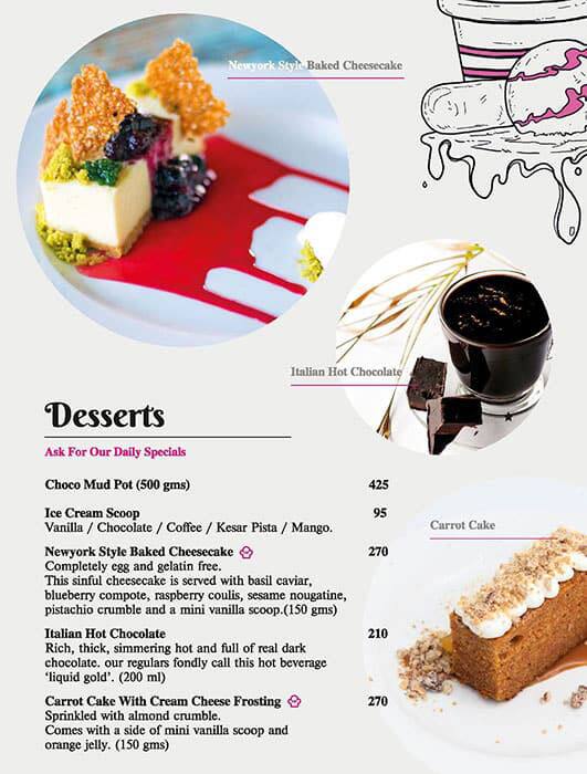 Menu at Nini's Kitchen, Ahmedabad, 9/C