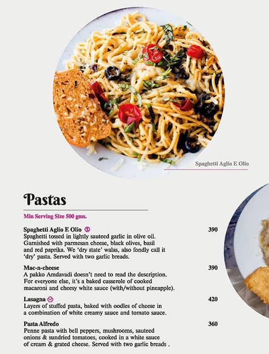 Menu at Nini's Kitchen, Ahmedabad, 9/C