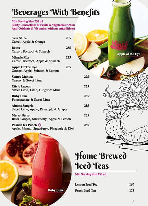 Menu at Nini's Kitchen, Ahmedabad, 9/C