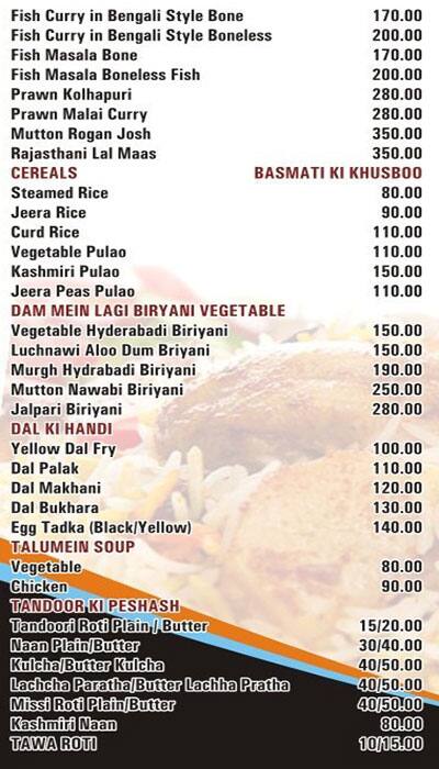 Menu at Super Taste & Twist, Jamshedpur