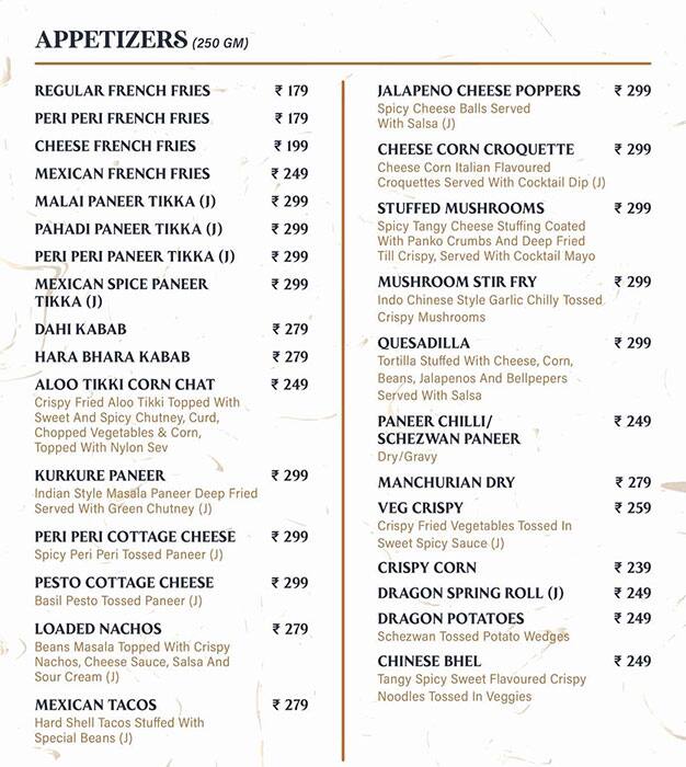 Menu at rasa restro cafe & rooftop, Ahmedabad