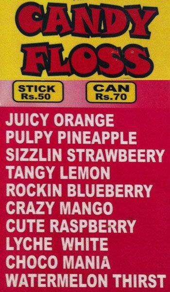 Menu at Incy Wincy Spider, Chennai, 3rd Floor Whites Road 213 Express ...