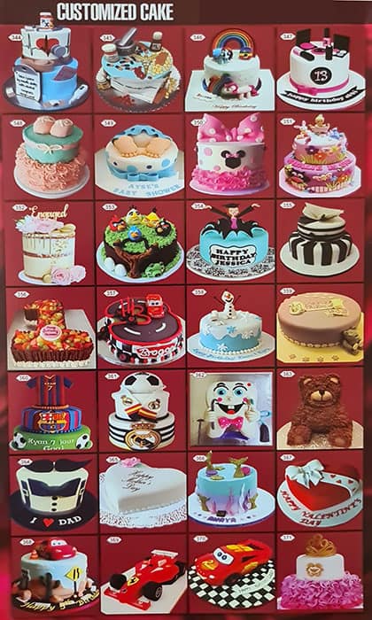 Menu at Cake Hut, Sharjah, Opposite ADNOC Petrol Station