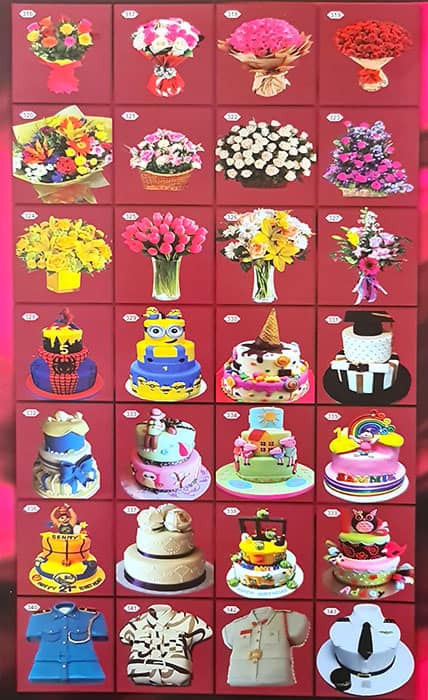 Menu at Cake Hut, Sharjah, Opposite ADNOC Petrol Station