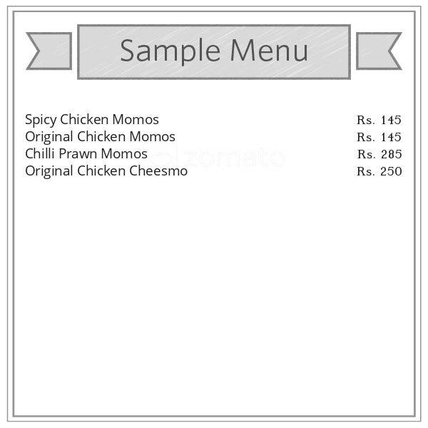 Menu at Prasuma Momo Kitchen, Gurugram, Plot 120-G