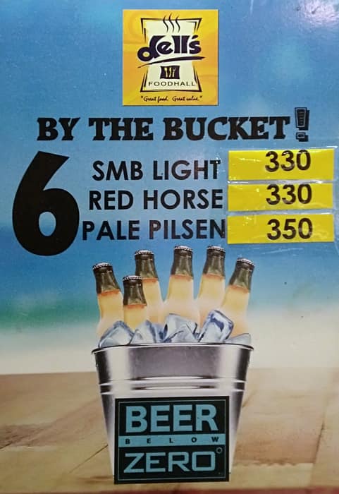 Menu at Dell's Food Hall restaurant, Taguig, H24V+57W