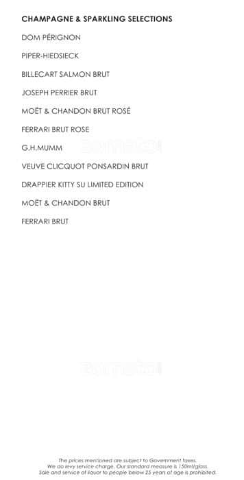 Menu of Kitty Su - The Lalit Mumbai, Chakala, Mumbai