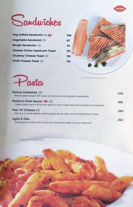 Menu at Kakada Ramprasad Sweets and Chaats, Chennai, 348