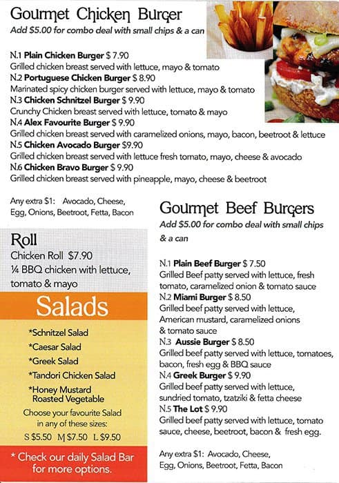 Chook Depot Menu, Menu for Chook Depot, Maroubra, Sydney - Urbanspoon ...