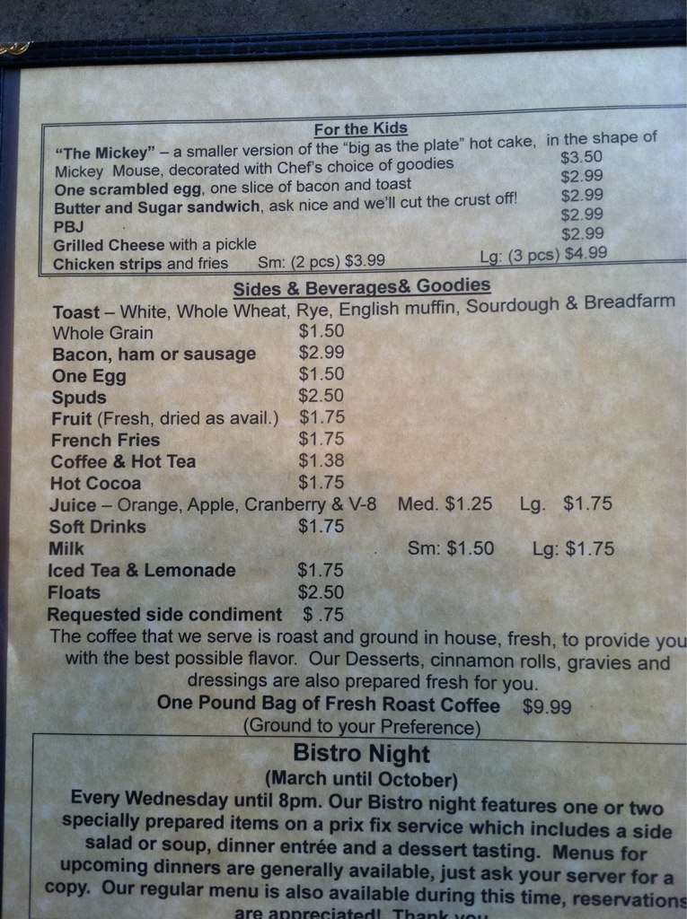 Menu at The Edison Café - Smash Burgers restaurant, Bow