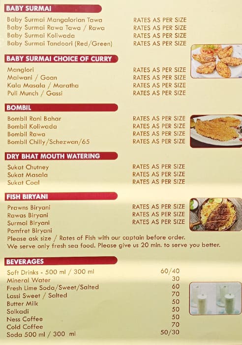 Menu at Kapila Garden Restaurant, Pune