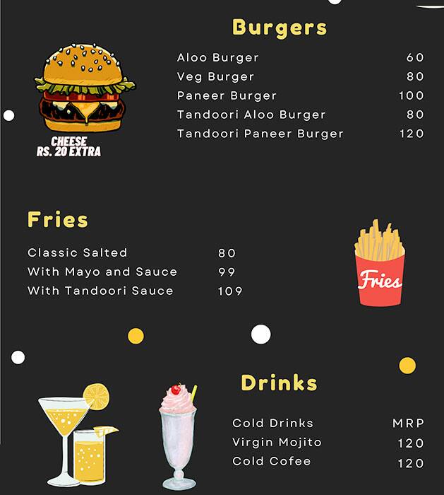Menu of Annapurna Cafe, Pratap Vihar, Ghaziabad