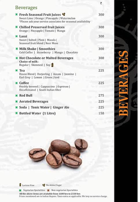 Menu at Welcomcafe Kovai, Coimbatore