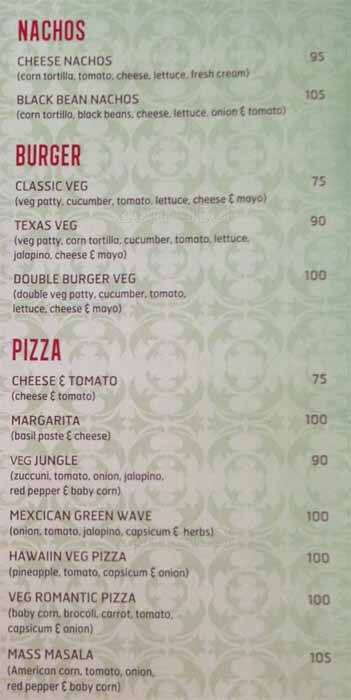 Menu at Budget Restaurant, Chennai, 141