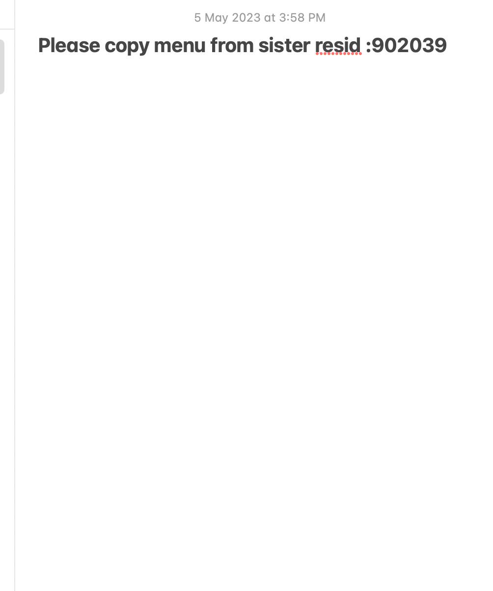 Menu of Chiyang, Kacheripady, Kochi