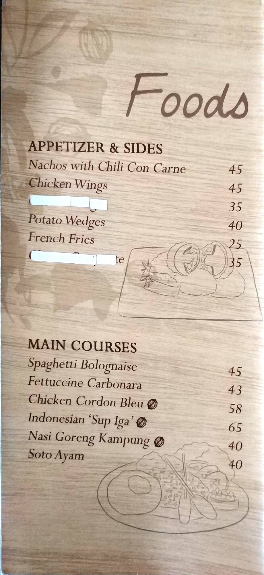 Menu at Walnut Bakery & Cafe - Sarinah, Jakarta, Jl. M.H. Thamrin No.11