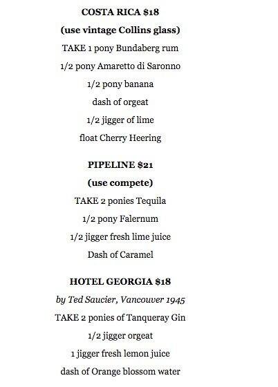 Menu at Grasshopper Eating House and Bar, Sydney