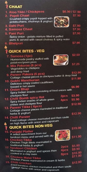 Punjabi Rasoi Menu, Menu for Punjabi Rasoi, Bundoora, Melbourne ...