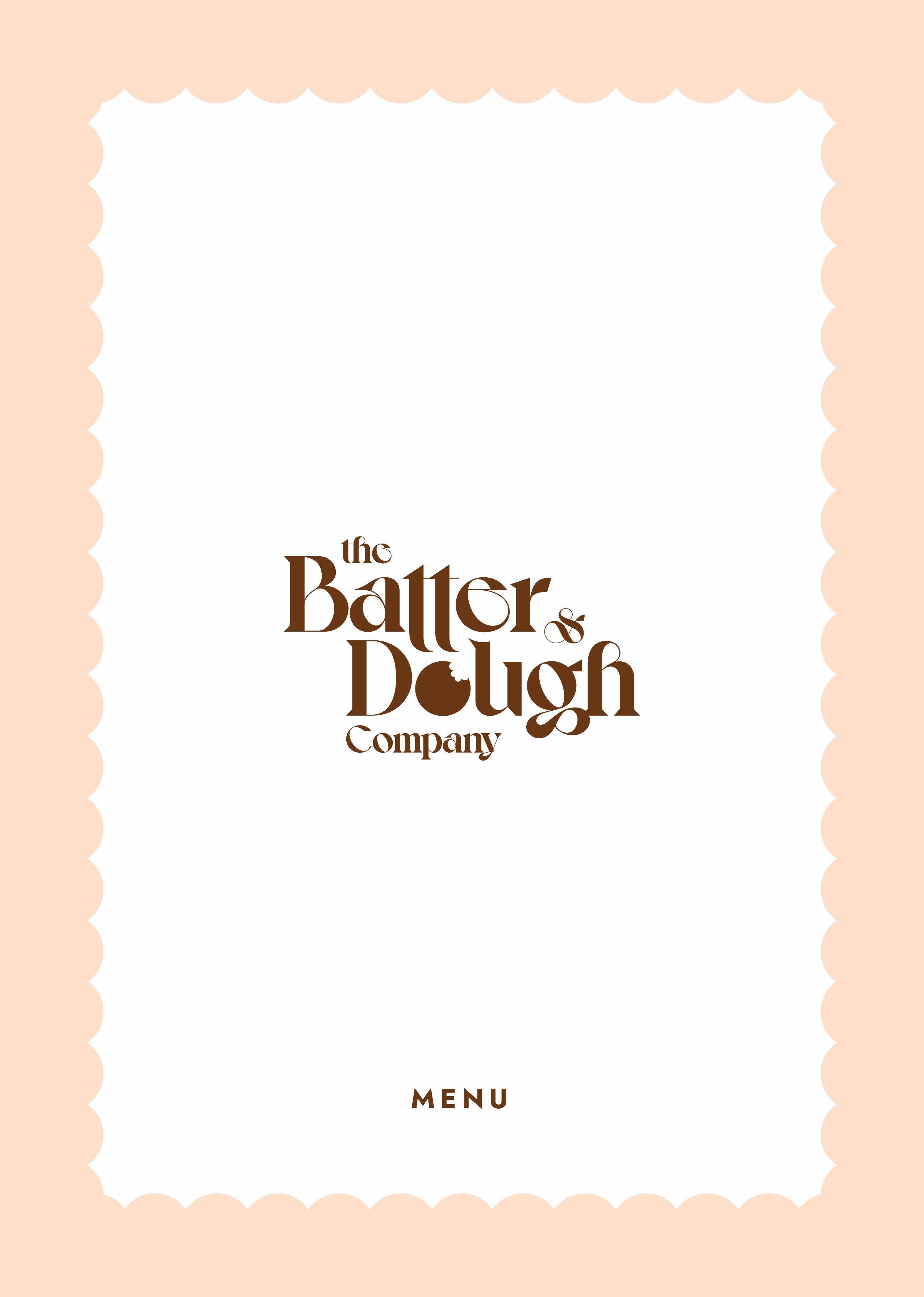Menu of The Batter & Dough Company, Sector 63, Noida