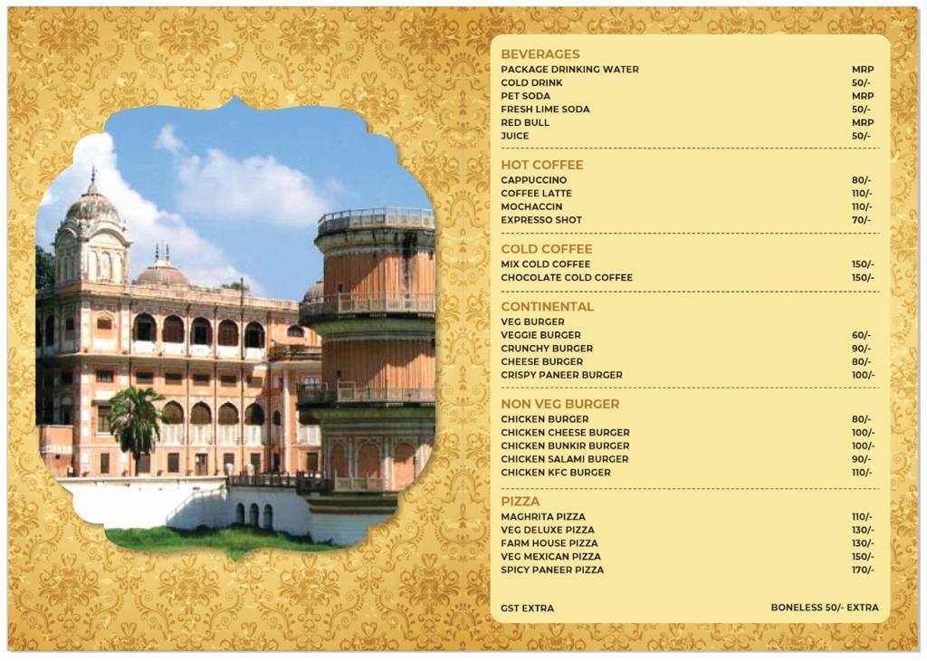 Menu of Retro Restobar, Sunny Enclave, Mohali