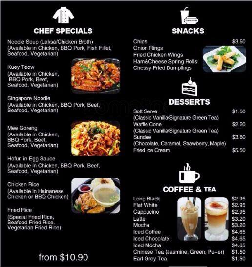 Menu at Wok Master Express restaurant, Leeming