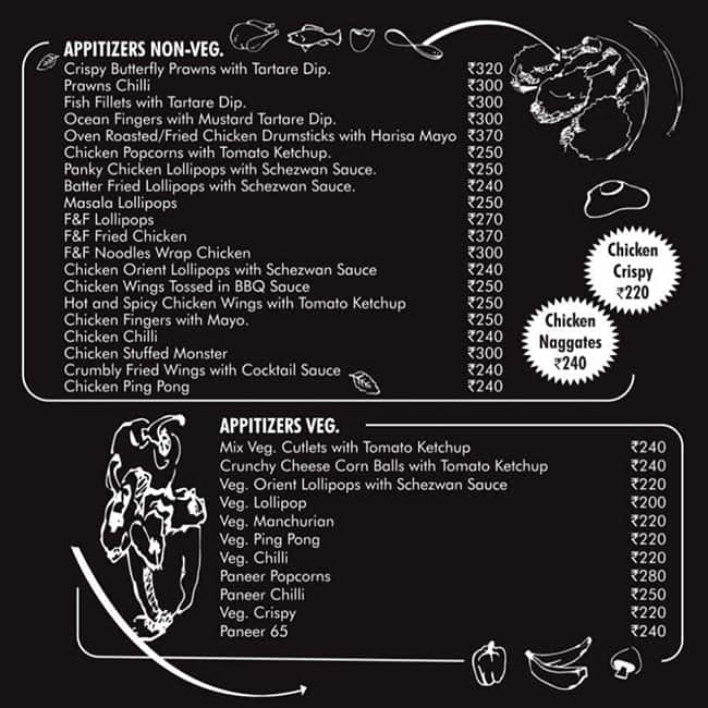 Menu of Food & Food, Palghar, Mumbai