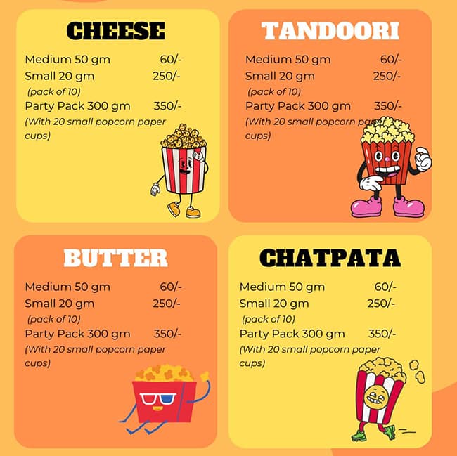 Menu of Aadinath Namkeen, Malad West, Mumbai