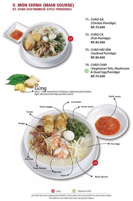 Menu at Saigon Delight (Living World) restaurant, West Pakulonan