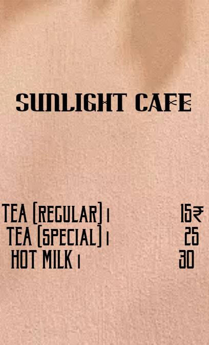 Menu of Nagori Sunlight, Mira Road, Mumbai