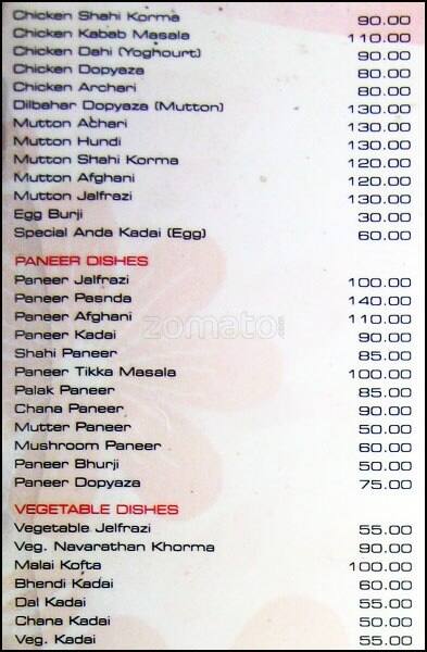 Menu at Sagar Fast Food, Bengaluru, Hennur Cross Hennur Cross