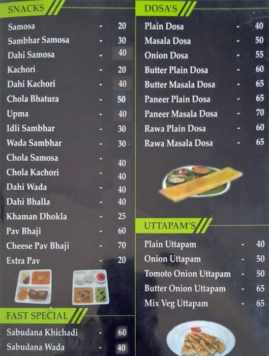 Menu of Maa Laxmi Restaurant, Ratu, Ranchi