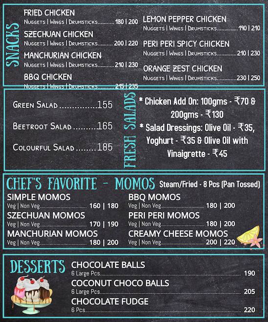 Menu of Revayah Foods, Kalyan, Thane