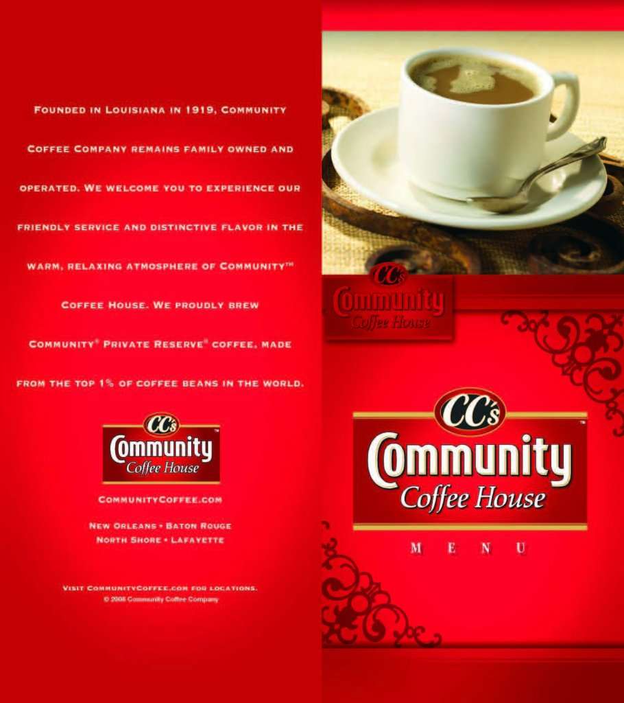 CC's Coffee House Menu, Menu for CC's Coffee House, Bayou St John, New ...
