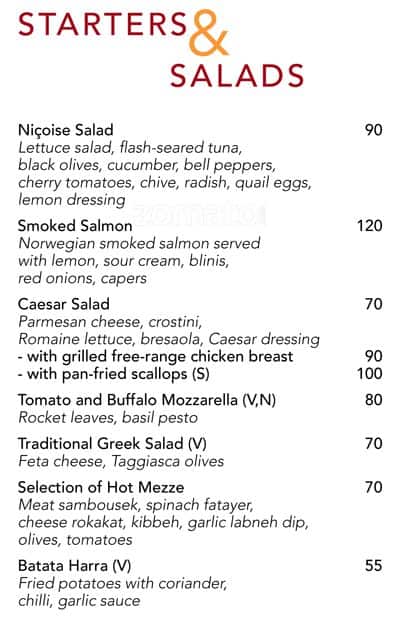 Les Cuisines - Sofitel Dubai Downtown Menu - Zomato