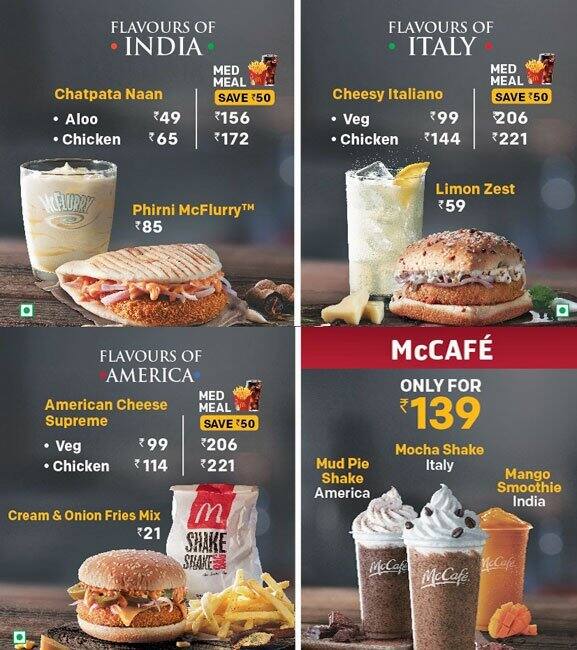 McDonald's Menu, Menu for McDonald's, Valasaravakkam, Chennai - Zomato McDonald's Menu, Menu for McDonald's, Valasaravakkam, Chennai - Zomato