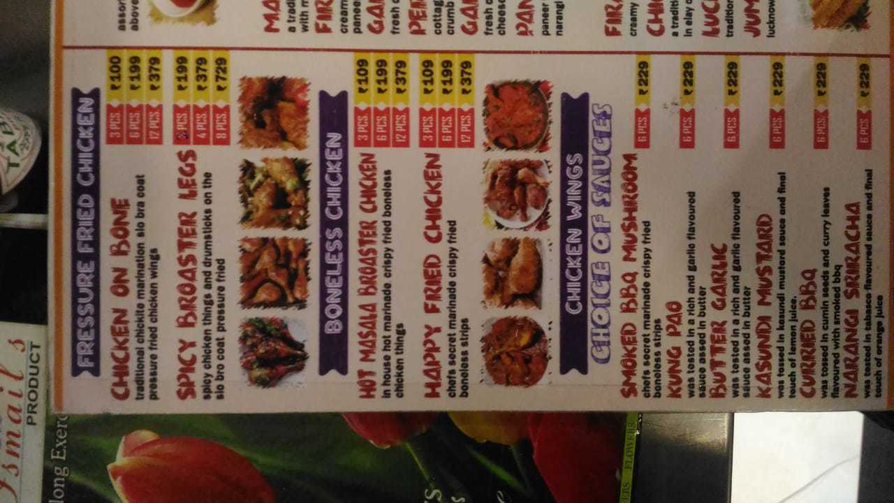 Menu at Genuine Broaster Chicken, Patna, West Boring Canal Road
