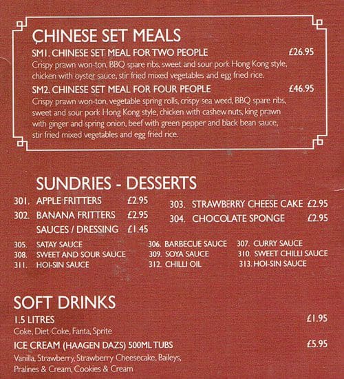 Menu at Paya fast food, Stockport Menu at Paya fast food, Stockport